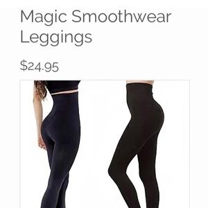 Magisculpt | Pants & Jumpsuits | M Rena Magic Smoothwear Leggings ...